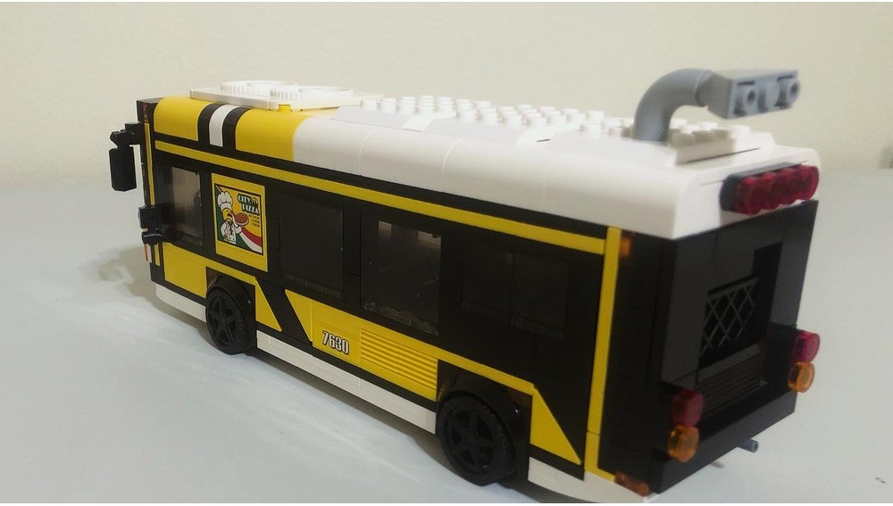 LEGO MOC City Bus by BrixGoFar | Rebrickable - Build with LEGO