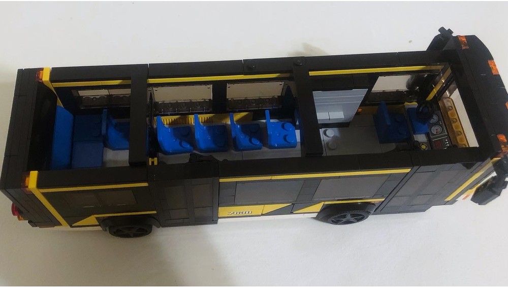 LEGO MOC City Bus by BrixGoFar | Rebrickable - Build with LEGO