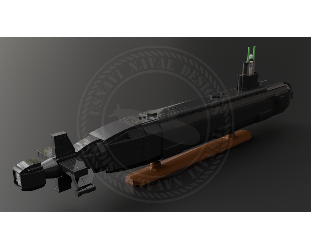 LEGO MOC Seawolf-class submarine | V1 by JREYDesigns | Rebrickable ...