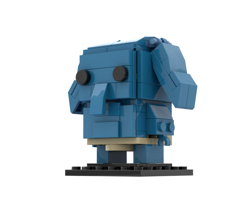 LEGO MOC Max Rebo Brickheadz by Ant0noo | Rebrickable - Build with LEGO