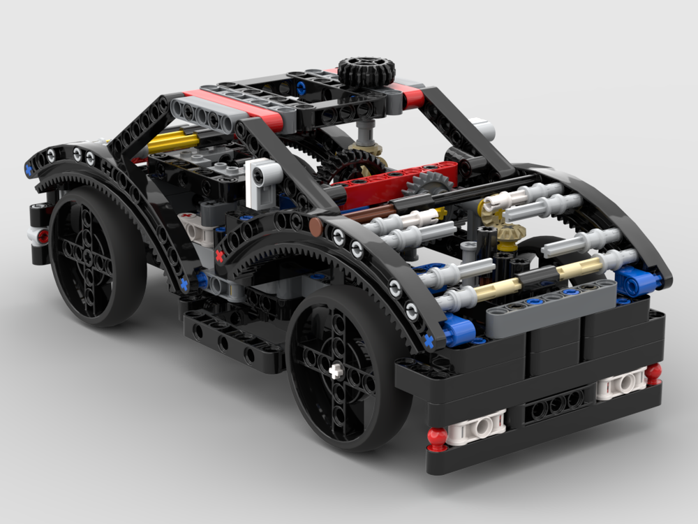 LEGO MOC Muscle Car by Raptor9889 | Rebrickable - Build with LEGO