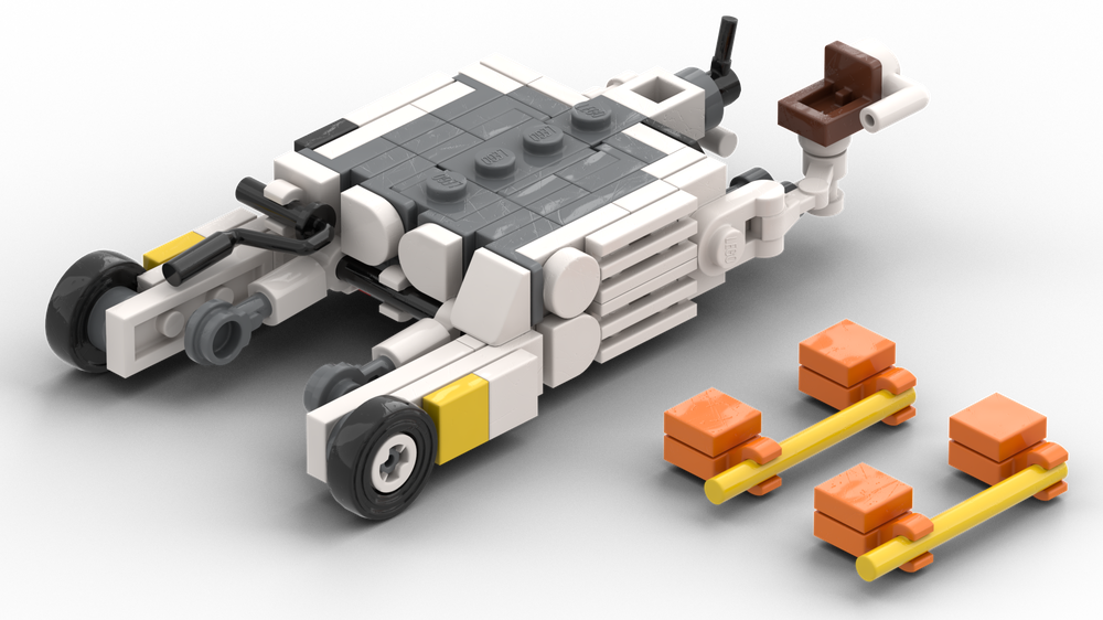 LEGO MOC A/S32A-32 Towing Tractor (SD-2 Spotting Dolly) by pieces_of ...