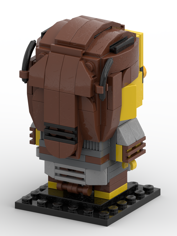 LEGO MOC Lae'zel Brickheadz (Baldur's Gate 3) by Cryokina | Rebrickable ...