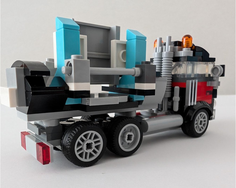 LEGO MOC 31146 Truck with heavy load by mikebuu | Rebrickable - Build ...