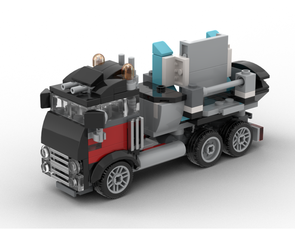 LEGO MOC 31146 Truck with heavy load by mikebuu | Rebrickable - Build ...