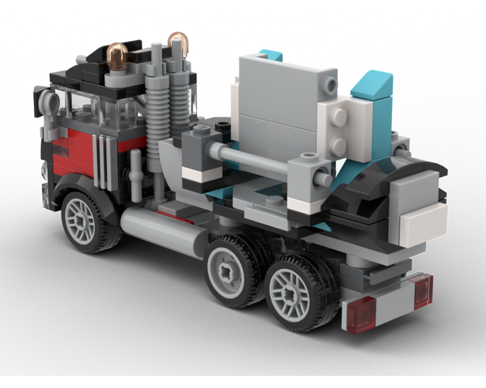 LEGO MOC 31146 Truck with heavy load by mikebuu | Rebrickable - Build ...