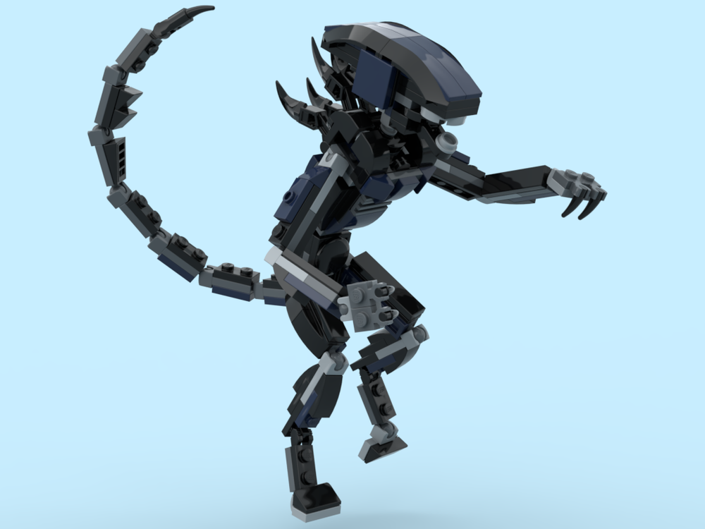 LEGO MOC Xenomorph (Blue Version - Alien (1979) by Kaidorah_2010 ...