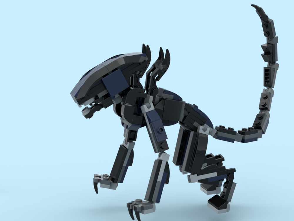 LEGO MOC Xenomorph (Blue Version - Alien (1979) by Kaidorah_2010 ...