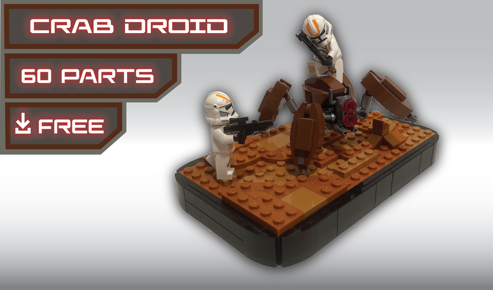 LEGO MOC Crab Droid by INEEDBRICKS2603 | Rebrickable - Build with LEGO