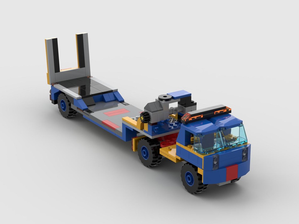 LEGO MOC 60324 Flatbed Truck by Larsagri | Rebrickable - Build with LEGO