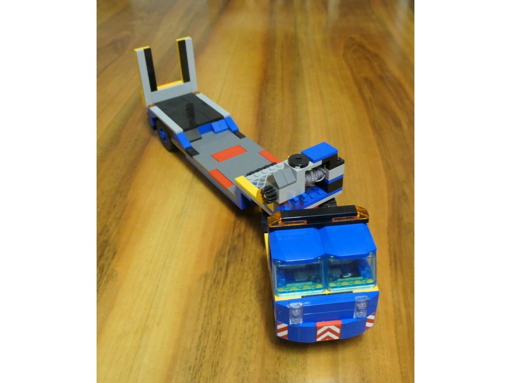 LEGO MOC 60324 Flatbed Truck by Larsagri | Rebrickable - Build with LEGO