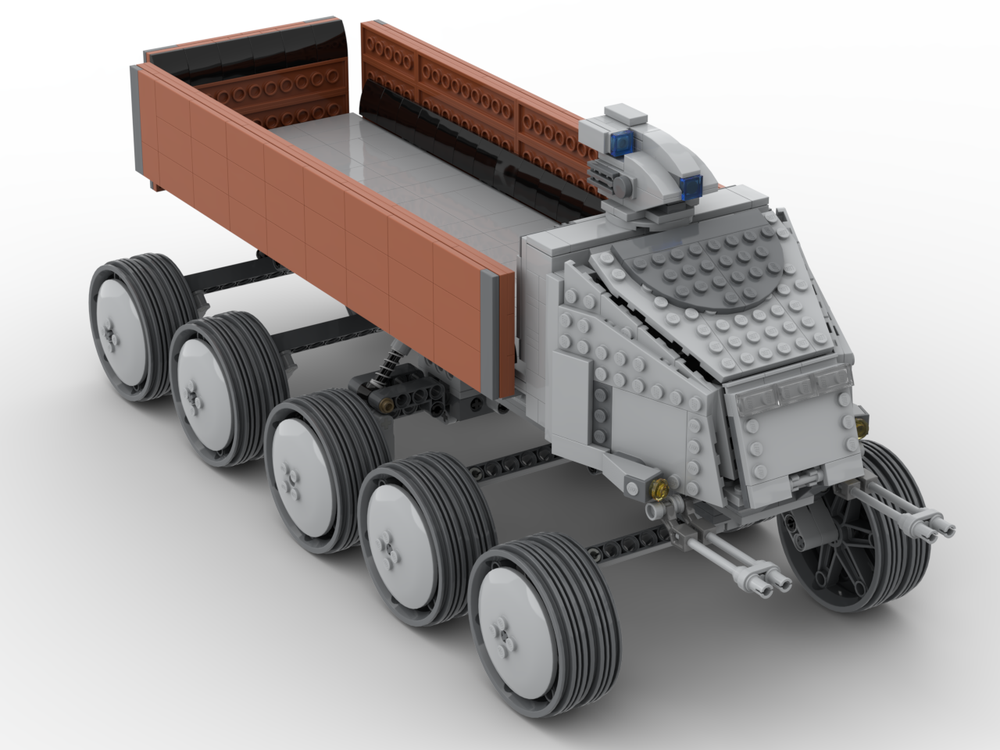 LEGO MOC Heavy Cargo Vehicle by Fabian2 | Rebrickable - Build with LEGO
