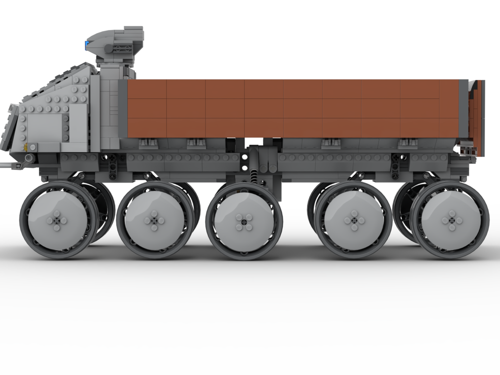 LEGO MOC Heavy Cargo Vehicle by Fabian2 | Rebrickable - Build with LEGO