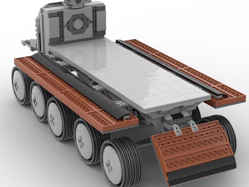 LEGO MOC Heavy Cargo Vehicle by Fabian2 | Rebrickable - Build with LEGO