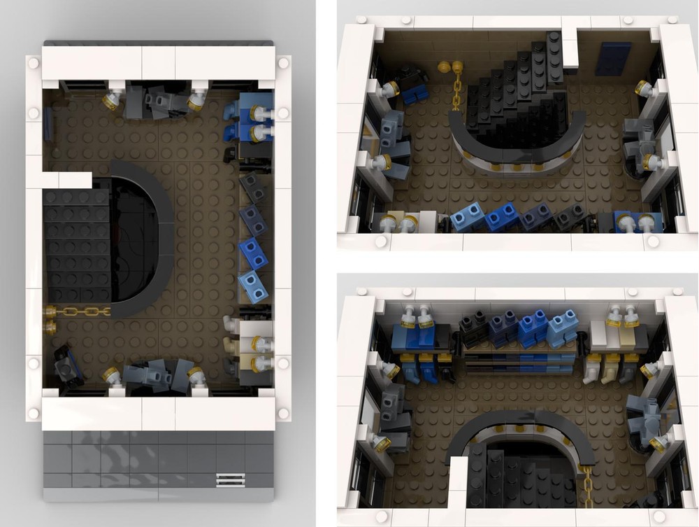 LEGO MOC Modern Commercial Townhouse by Brinx | Rebrickable - Build ...