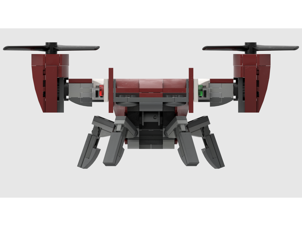LEGO MOC Robotic Cargo VTOL by Rovivruselos | Rebrickable - Build with LEGO