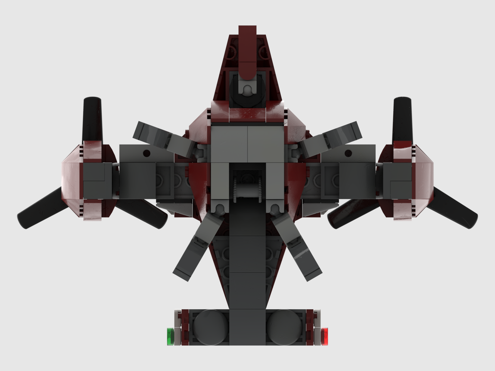 LEGO MOC Robotic Cargo VTOL by Rovivruselos | Rebrickable - Build with LEGO