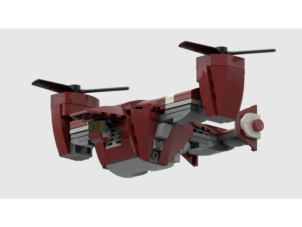 LEGO MOC Robotic Cargo VTOL by Rovivruselos | Rebrickable - Build with LEGO