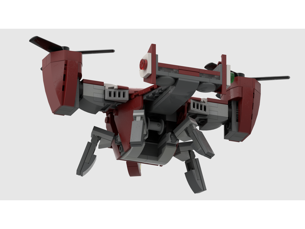 LEGO MOC Robotic Cargo VTOL by Rovivruselos | Rebrickable - Build with LEGO