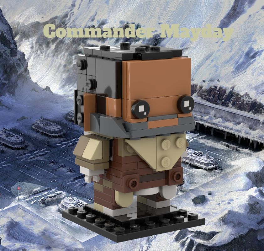LEGO MOC Mayday Brickheadz by Ant0noo | Rebrickable - Build with LEGO