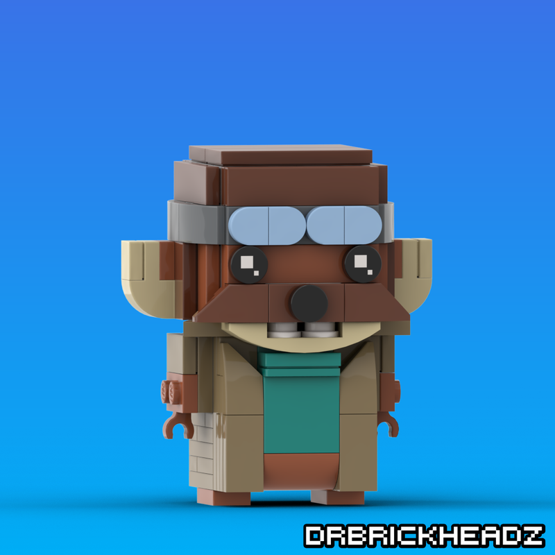 LEGO MOC Monty Jack (Rescue Rangers) Brickheadz by DrBrickheadz ...