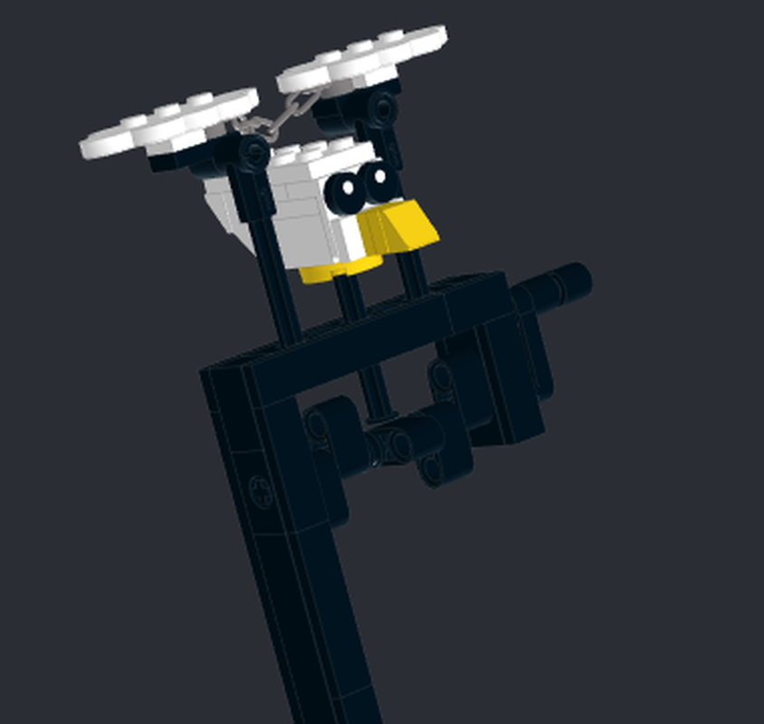 LEGO MOC Flying Pelican KINETIC by trky.JRKy | Rebrickable - Build with ...