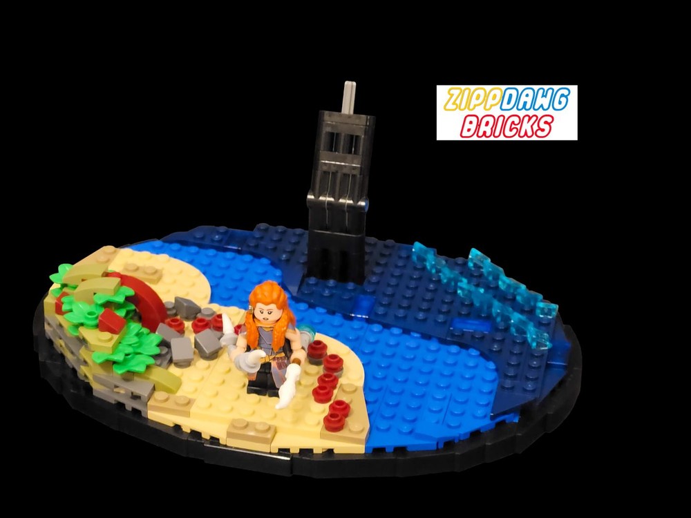 LEGO MOC Base for Sunwing - Horizon Forbidden West, Burning Shores by ...