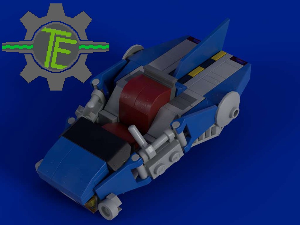Lego Moc Personal Hovercraft By Terra Ender Rebrickable Build With Lego