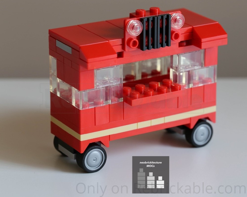 LEGO MOC Popcorn Vendor Wagon by neobrickitecture | Rebrickable - Build ...