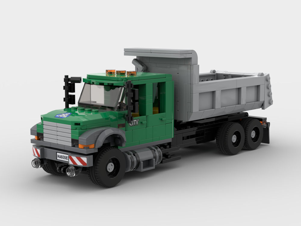 LEGO MOC Dump Truck by owstin | Rebrickable - Build with LEGO