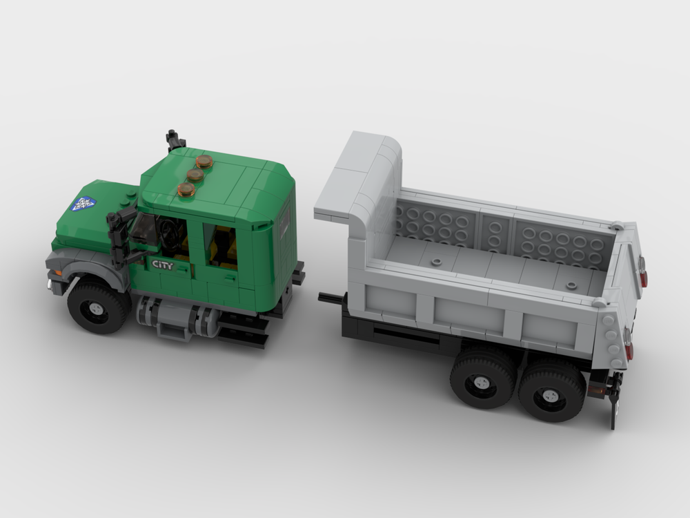 LEGO MOC Dump Truck by owstin | Rebrickable - Build with LEGO