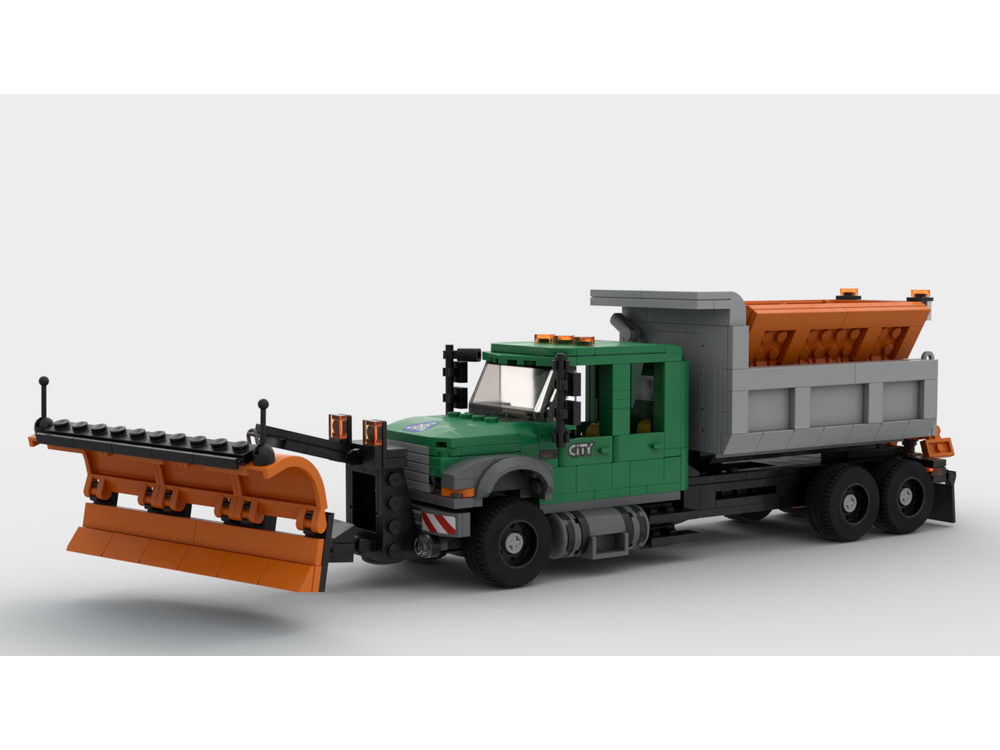 LEGO MOC Dump Truck by owstin | Rebrickable - Build with LEGO