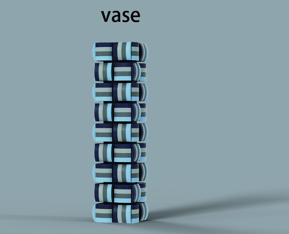 LEGO MOC vase by xiaowang | Rebrickable - Build with LEGO