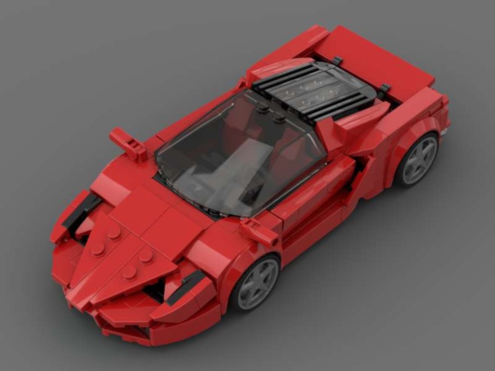LEGO MOC Ferrari Enzo by avastyecookie | Rebrickable - Build with LEGO