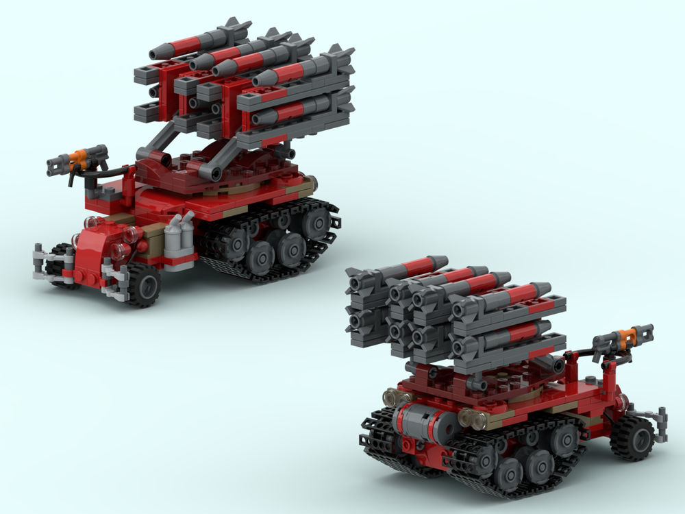 Lego Moc Tundran Territories Anti Air Vehicle By Lordbritish