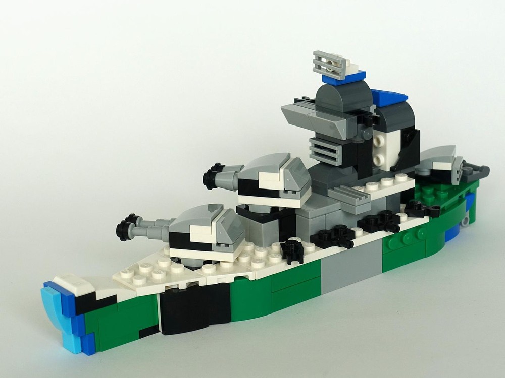 LEGO MOC 31113: Battleship by Tomik | Rebrickable - Build with LEGO