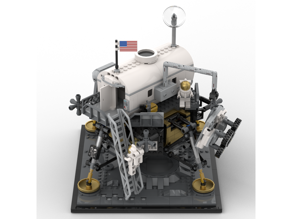 LEGO MOC Moon Base Apollo by zeegiraf | Rebrickable - Build with LEGO