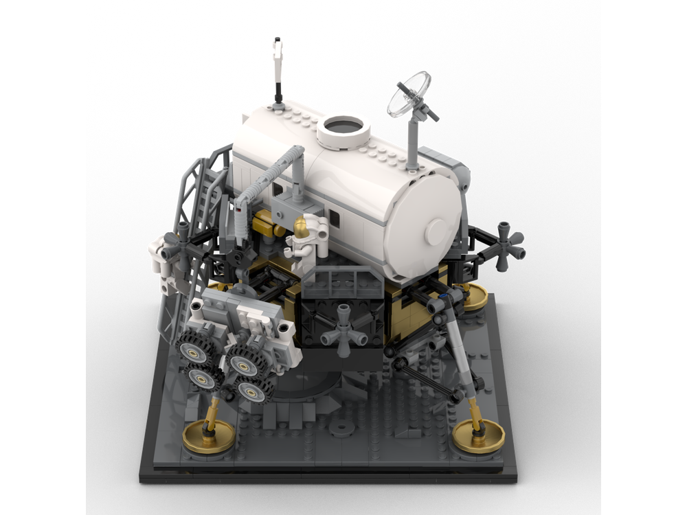 LEGO MOC Moon Base Apollo by zeegiraf | Rebrickable - Build with LEGO