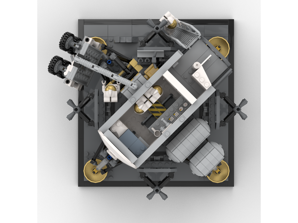 LEGO MOC Moon Base Apollo by zeegiraf | Rebrickable - Build with LEGO