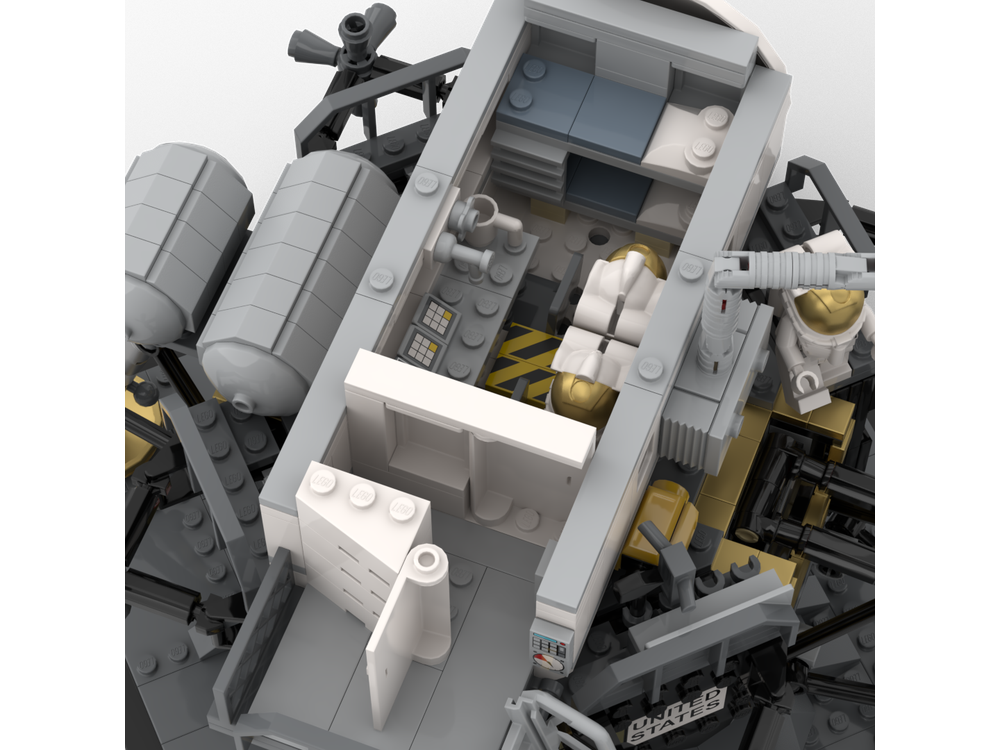LEGO MOC Moon Base Apollo by zeegiraf | Rebrickable - Build with LEGO