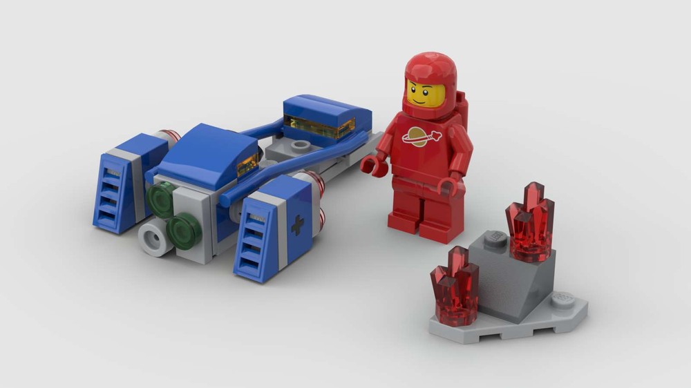 LEGO MOC 30663 Space Hoverbike - the Classic space take by denjohan ...