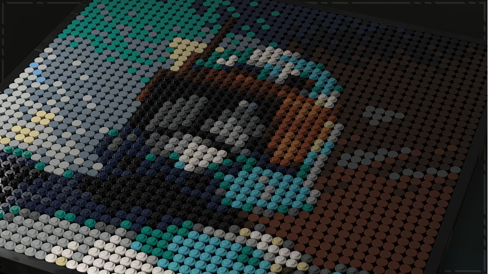 LEGO MOC Captain Tukk Art by MrStrafeMan | Rebrickable - Build with LEGO