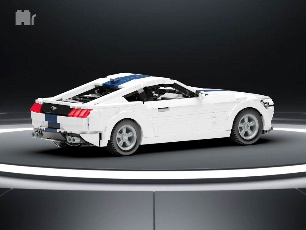 LEGO MOC Ford Mustang GT by BrickMrBear | Rebrickable - Build with LEGO