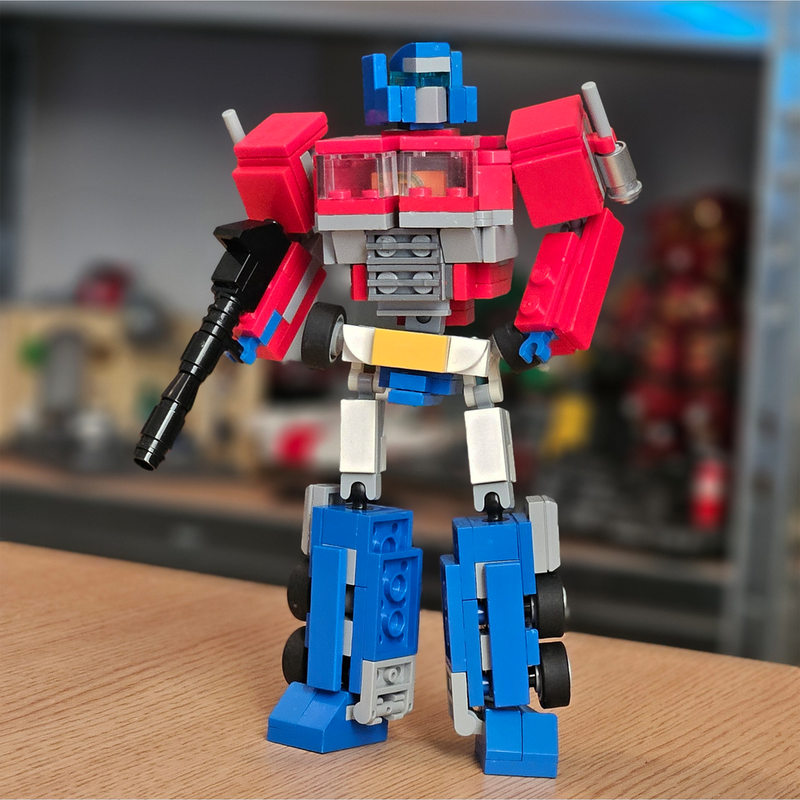LEGO MOC G1 Optimus Prime V2 by SandWard | Rebrickable - Build with LEGO