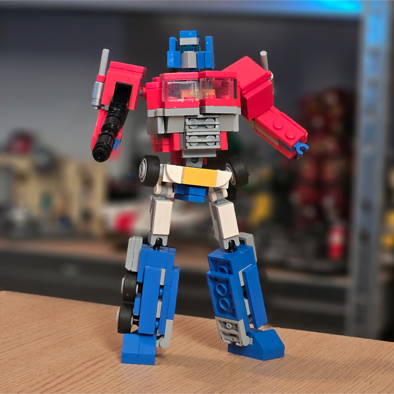LEGO MOC G1 Optimus Prime V2 by SandWard | Rebrickable - Build with LEGO