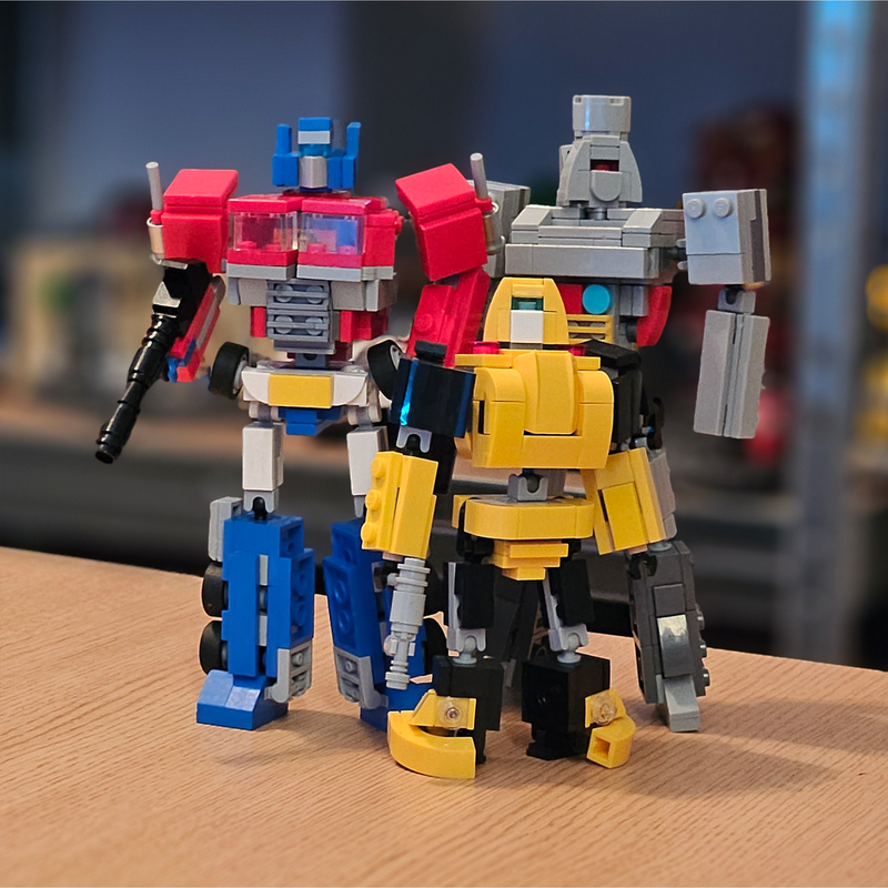 LEGO MOC G1 Optimus Prime V2 by SandWard | Rebrickable - Build with LEGO