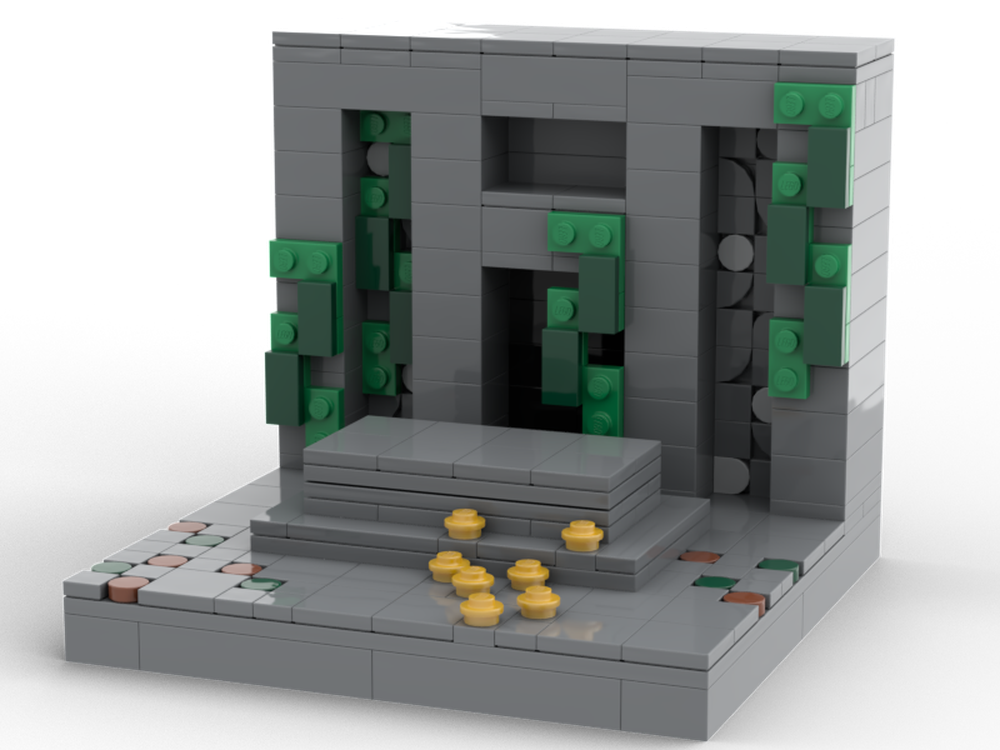 LEGO MOC Minecraft Dungeons Creepy Crypt Diorama by FyreDragon ...