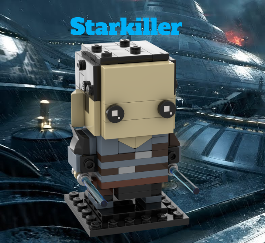 LEGO MOC Starkiller Brickheadz by Ant0noo | Rebrickable - Build with LEGO