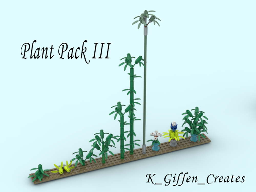 LEGO MOC-179486 Plant Pack III by K_Giffen_Creates | Rebrickable ...