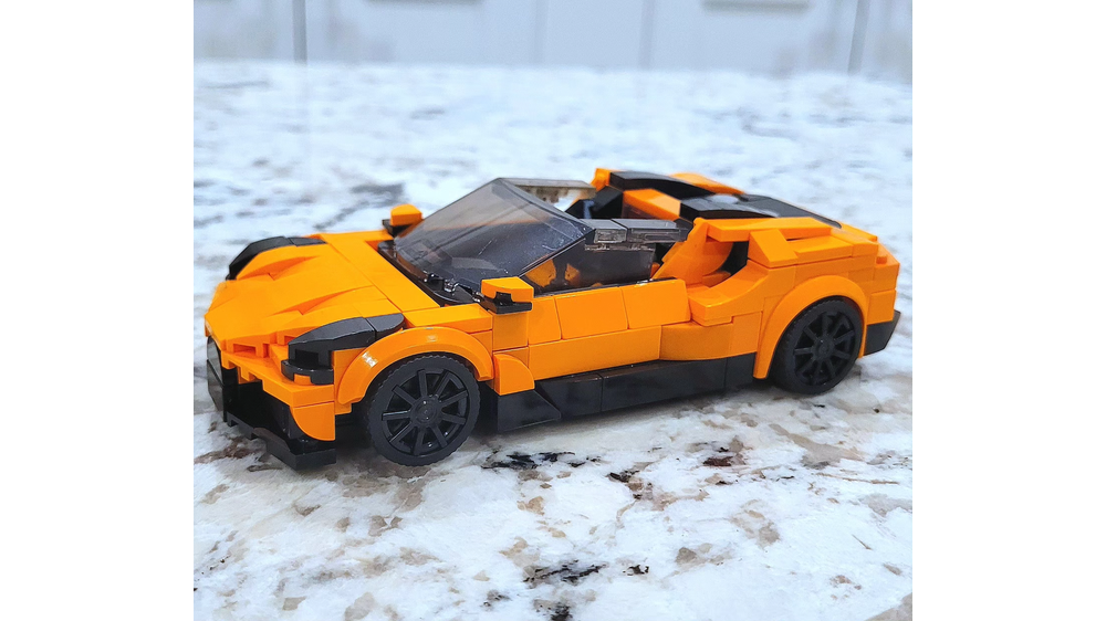 LEGO MOC Bugatti W16 Mistral - The Last Ever Bugatti W16 by ...